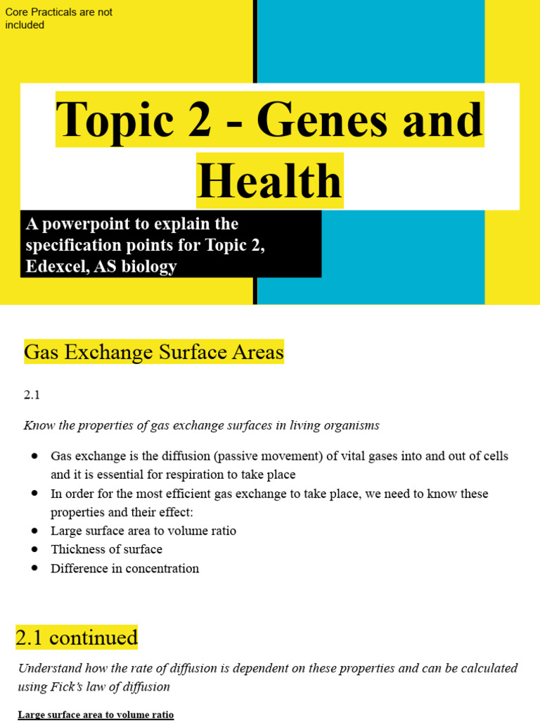 Topic 2 - Genes and Health | PDF | Rna | Genetic Code