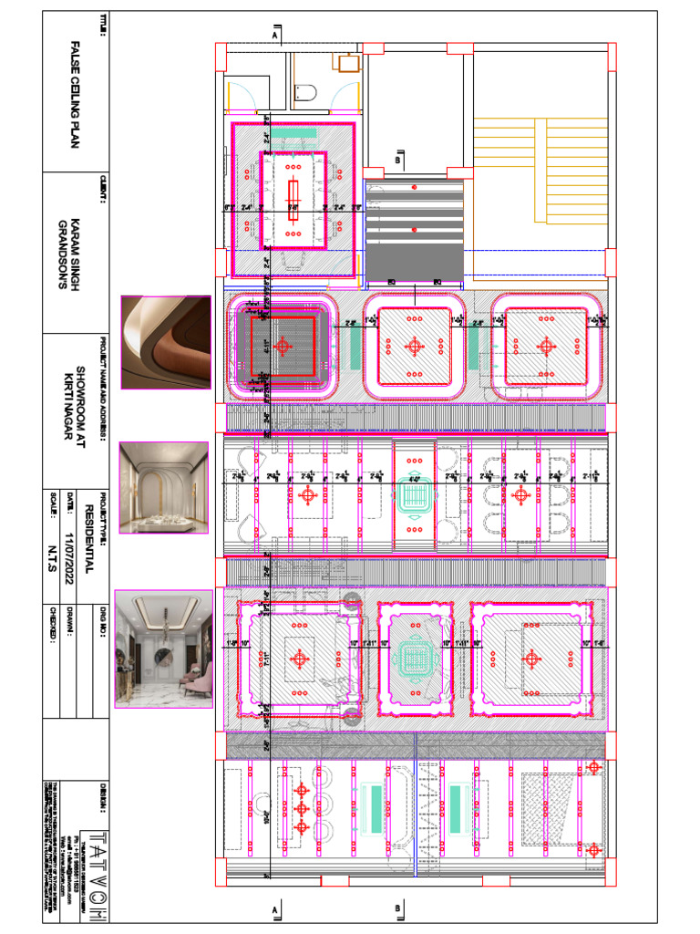 False Ceiling Plan | PDF