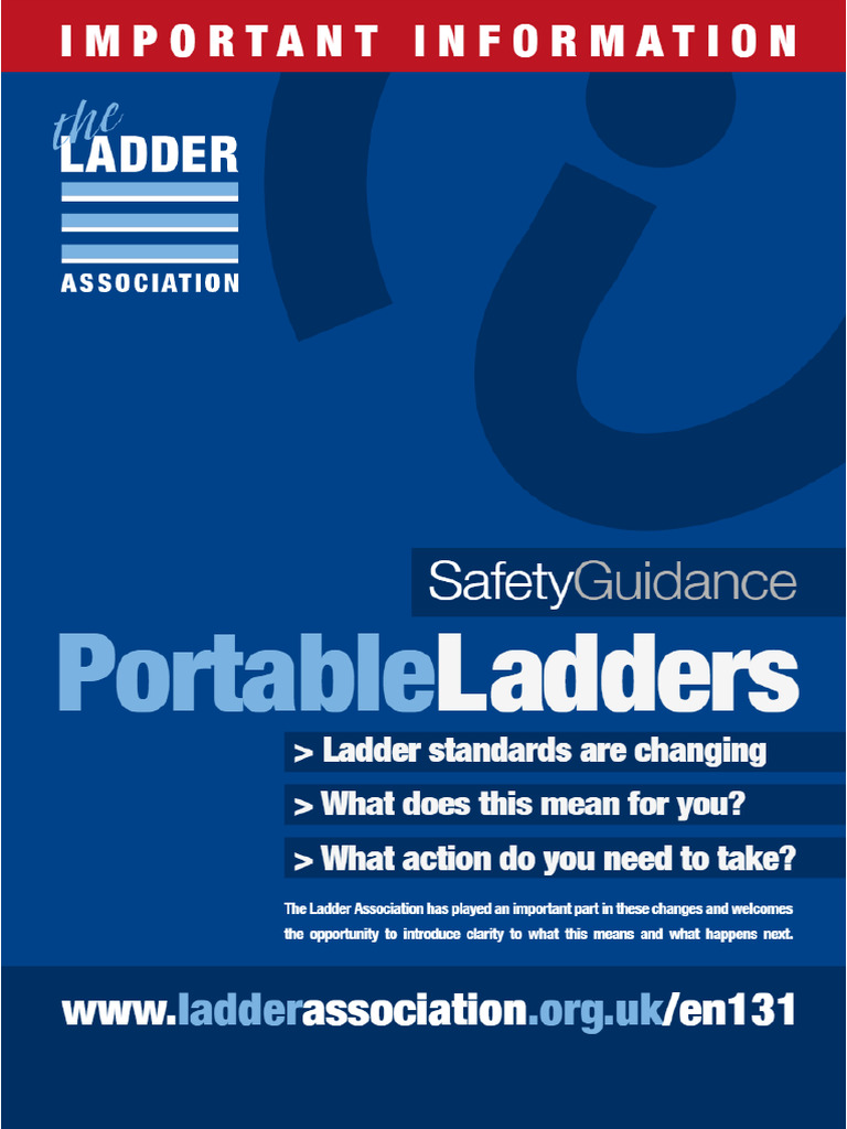 UK Ladder Association Standards 2018 | PDF