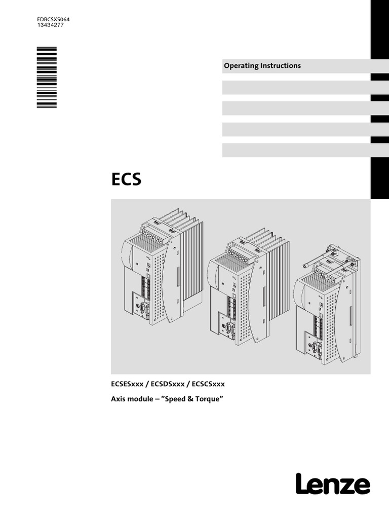 Ecs Series | PDF | Power Supply | Programmable Logic Controller