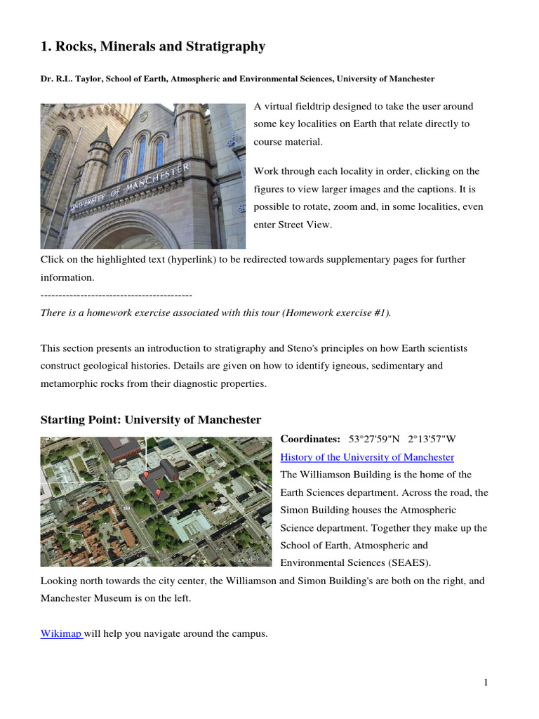 Run 2 Google Earth 1 - Rocks | PDF | Slate | Geology