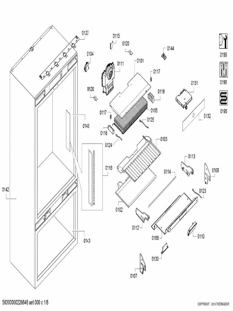 Exploded View | Download Free PDF | Refrigerator | Tools