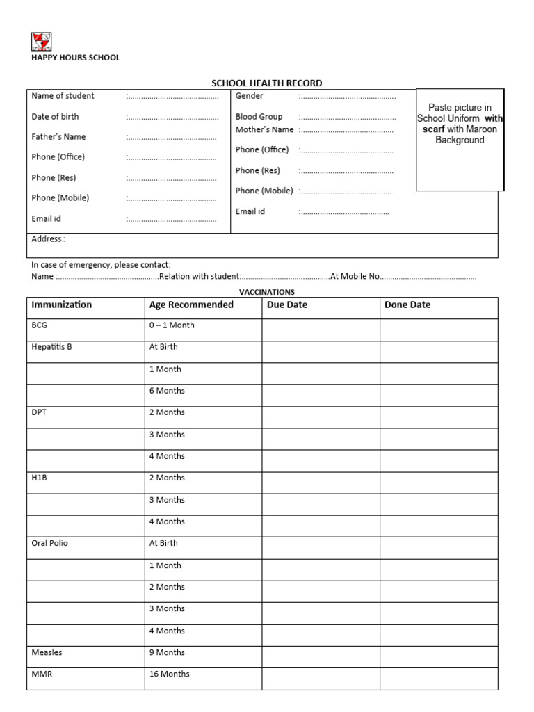 Health Performa | Download Free PDF | Vaccines | Medical Specialties