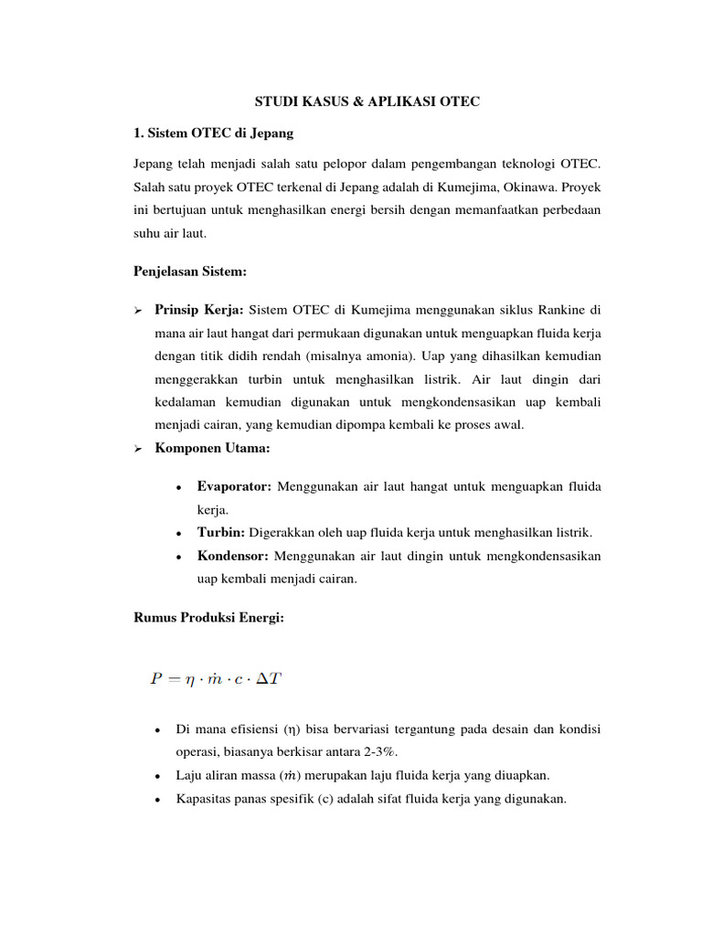Studi Kasus & Aplikasi Otec | PDF