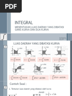 Modul Integral Menentukan Luas Daerah | PDF
