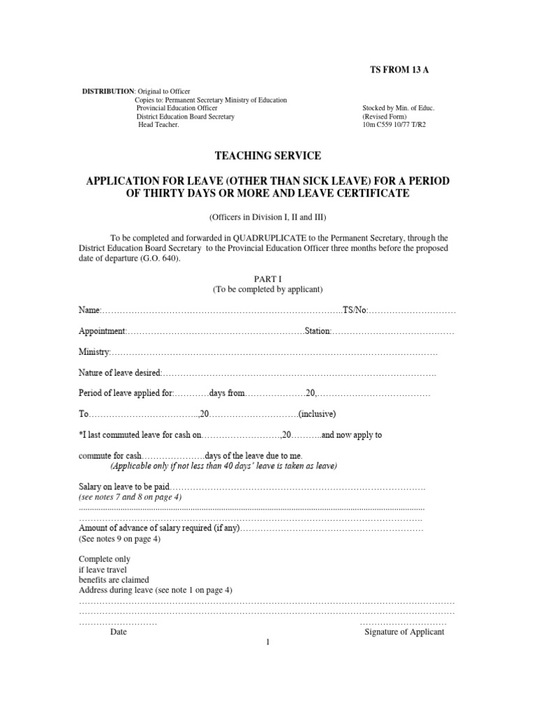 Vacation Leave Form | Download Free PDF | Government Finances | Taxes