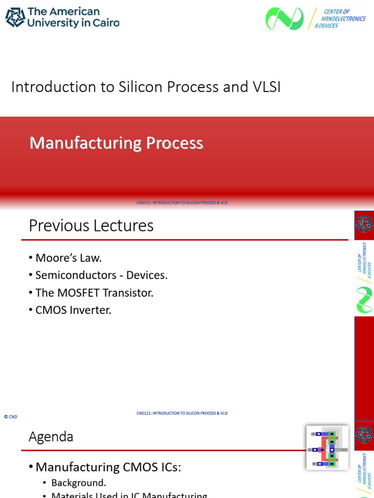 Lecture 7 | PDF | Integrated Circuit | Semiconductor Device Fabrication Lecture 7 | PDF | Integrated Circuit | Semiconductor Device Fabrication