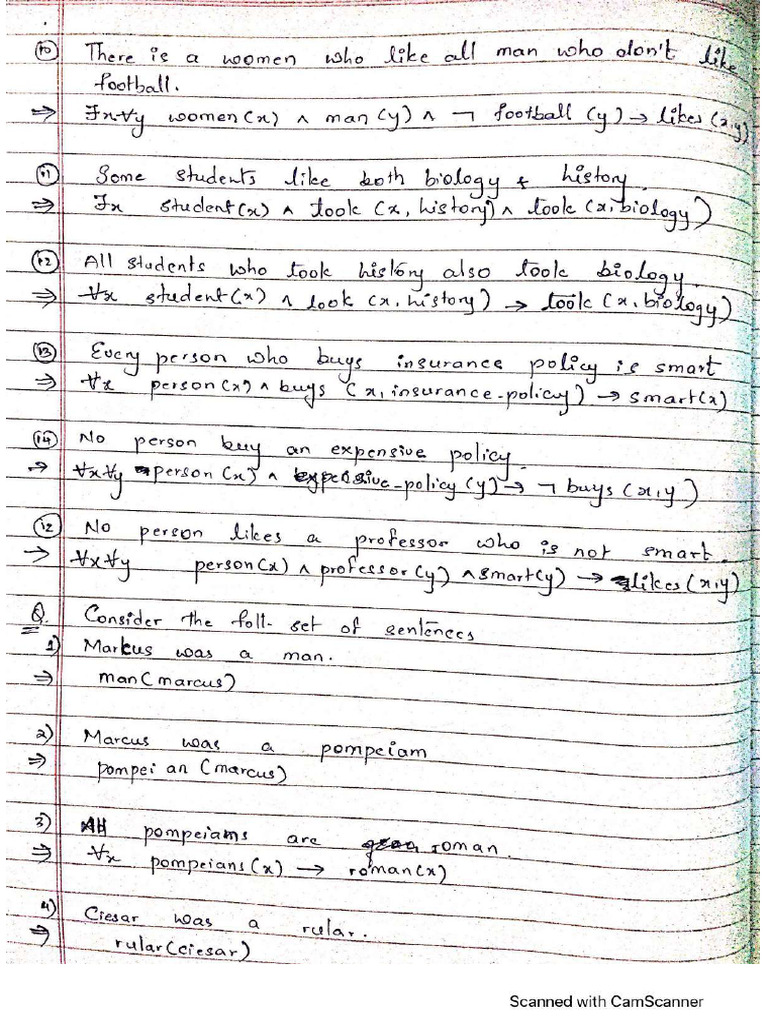Logic and Inferences - Compressed | PDF