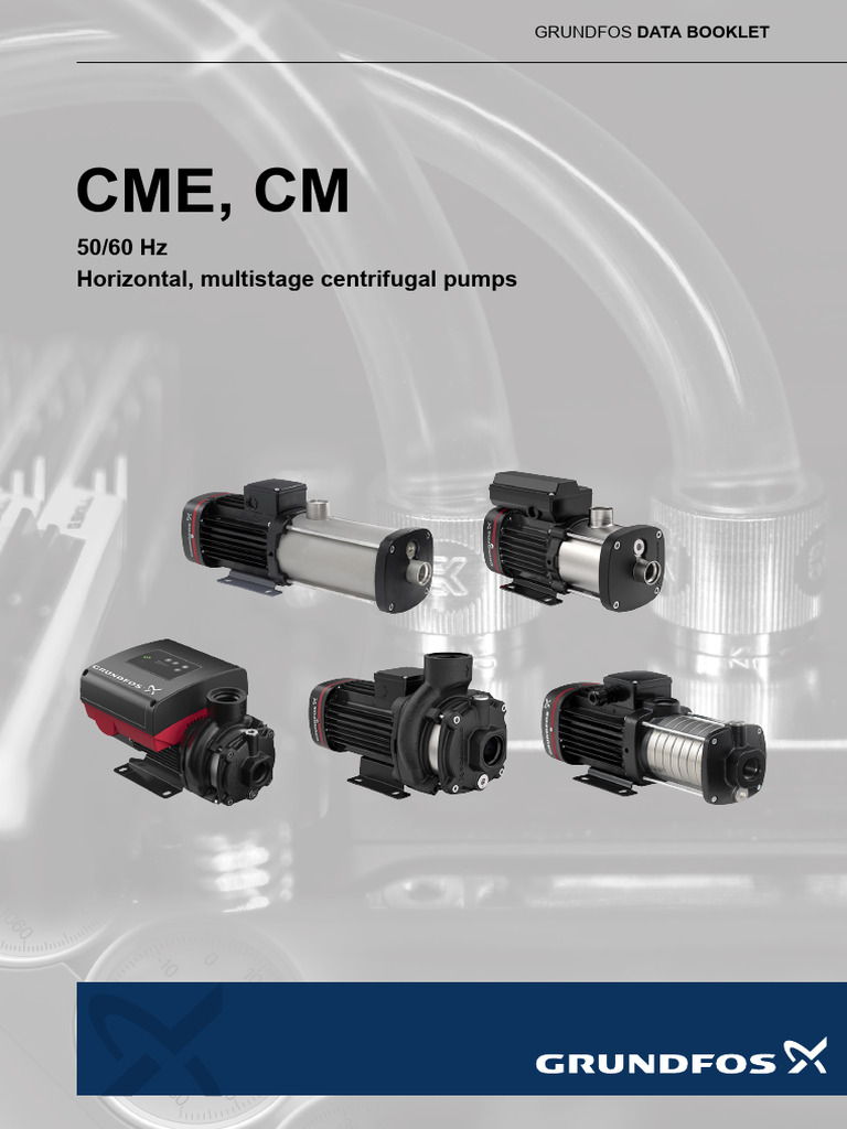 Grundfos CME and CM Pump Overview | PDF | Pump | Liquids