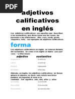 Lista de Adjetivos Participiales | PDF