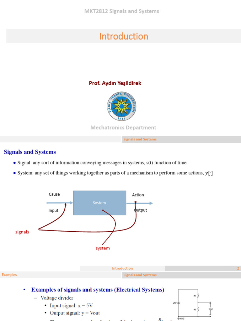 Tüm Notlar | PDF | Signal Processing | Digital Signal Processing