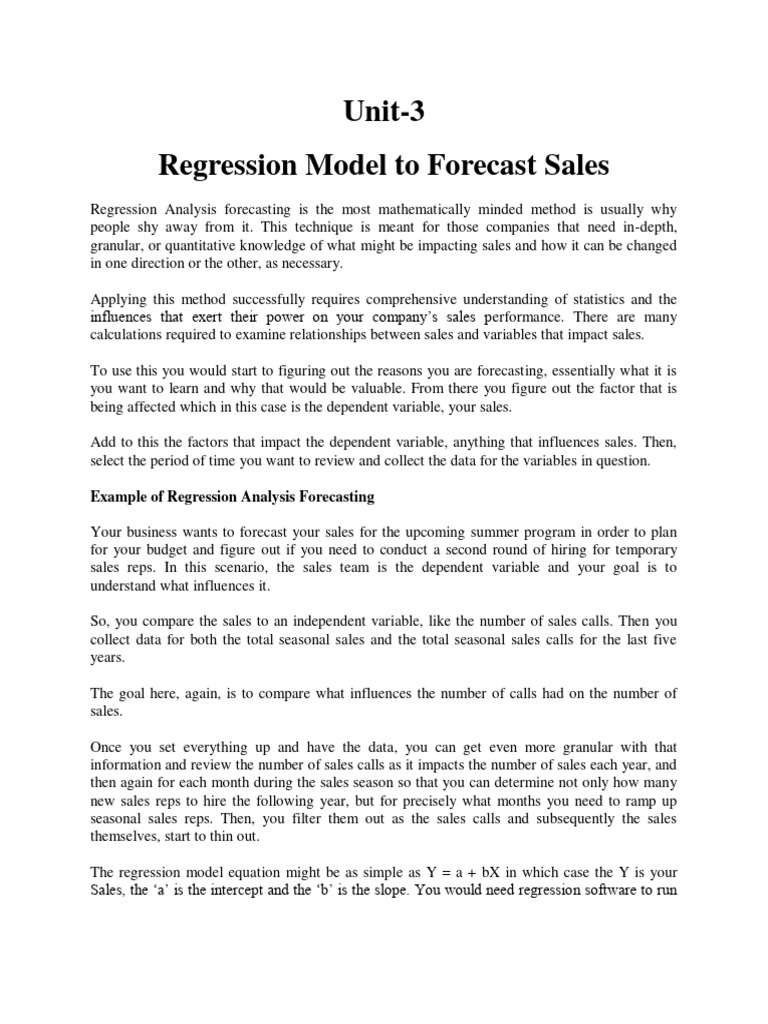 MA Unit-3 | PDF | Seasonality | Forecasting