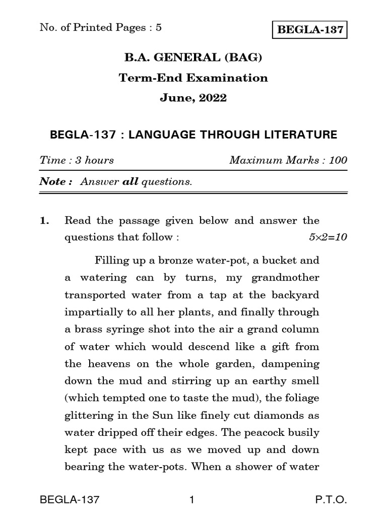 Begla 137 | PDF | Linguistics | Syntax