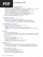 LINKING WORDS - WORKSHEET With Answers | PDF