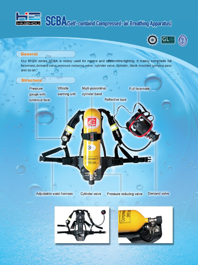 SCBA Data Sheet Nomral | PDF