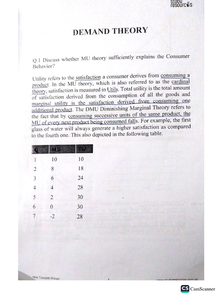 Important Questions Economics A2 | PDF
