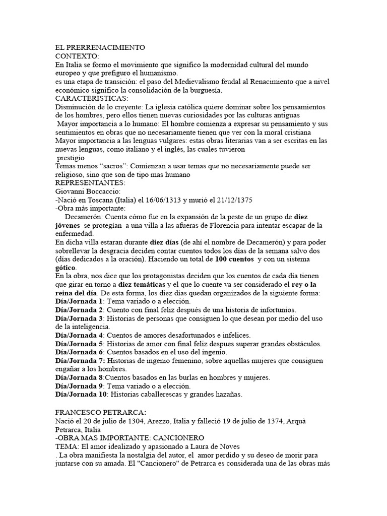 El Prerrenacimiento | PDF | Dante Alighieri | Divina Comedia