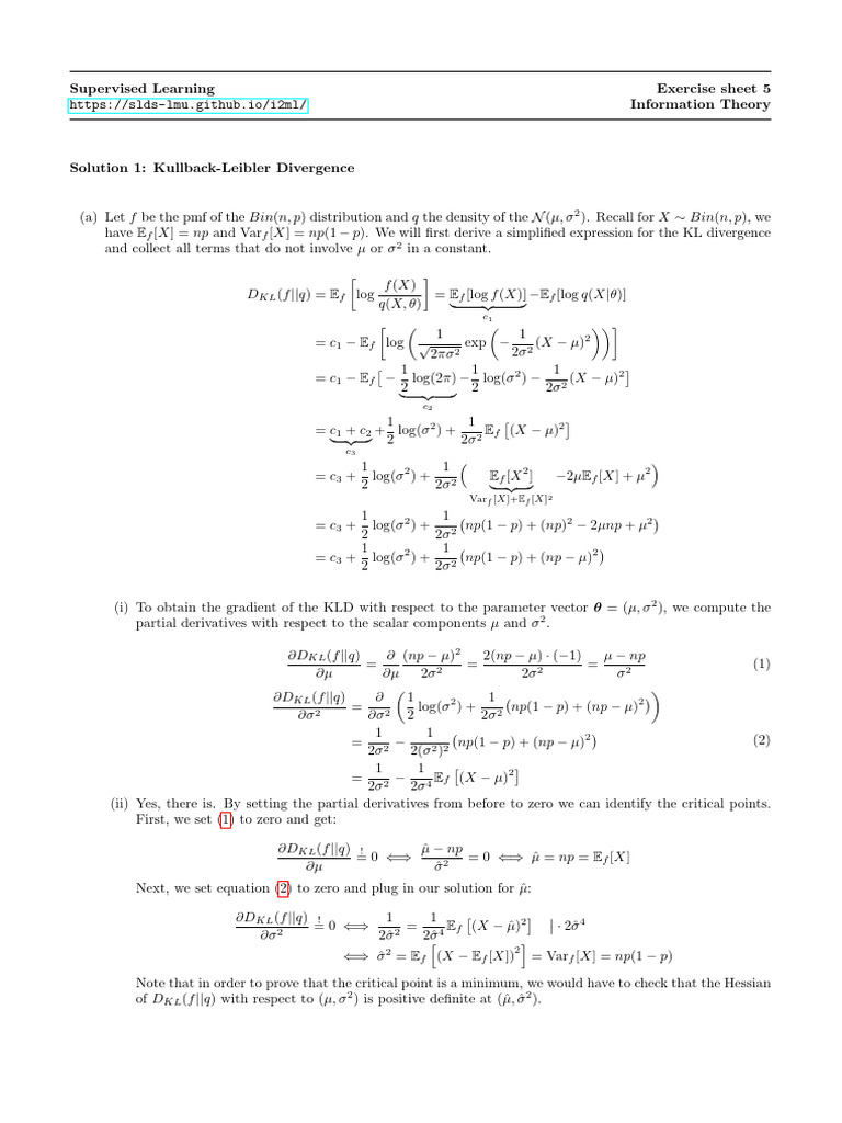 Sol Information Theory 1 | PDF | Calculus | Applied Mathematics