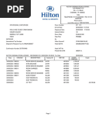 Marriott Guest Folio Receipt Template | PDF | Marriott International ...