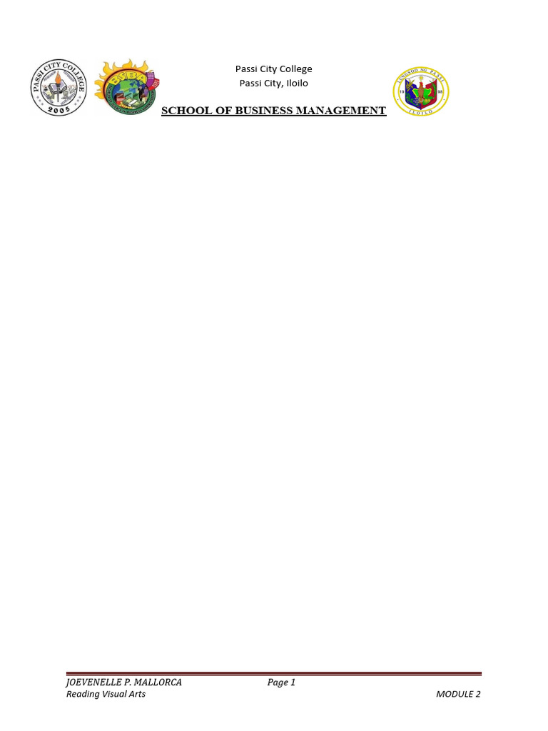 Reading Visual Arts Module 2 | PDF | Abstract Art | Color