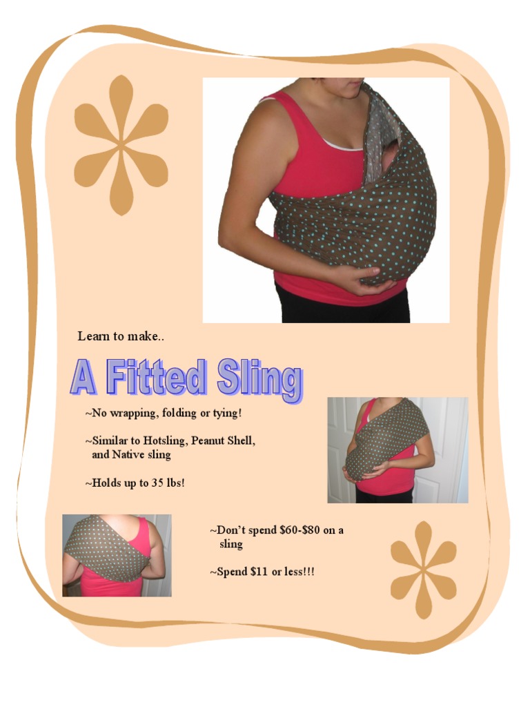 Sling PDF | PDF | Seam (Sewing) | Clothing