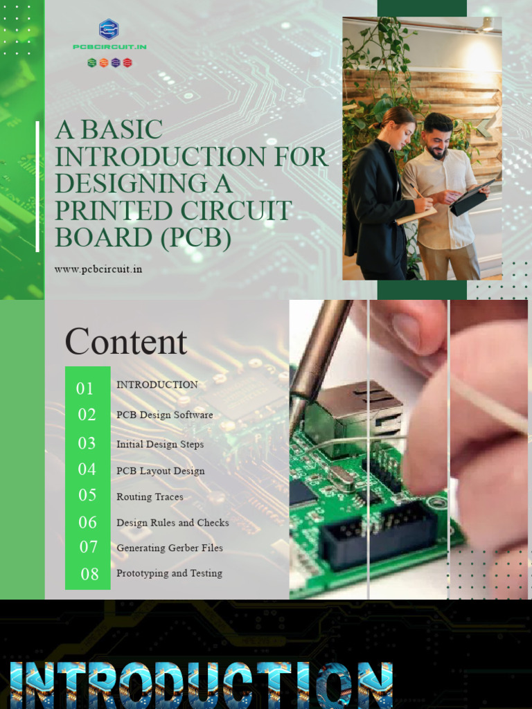 A Basic Introduction for Designing a Printed Circuit Board (PCB) | PDF ...