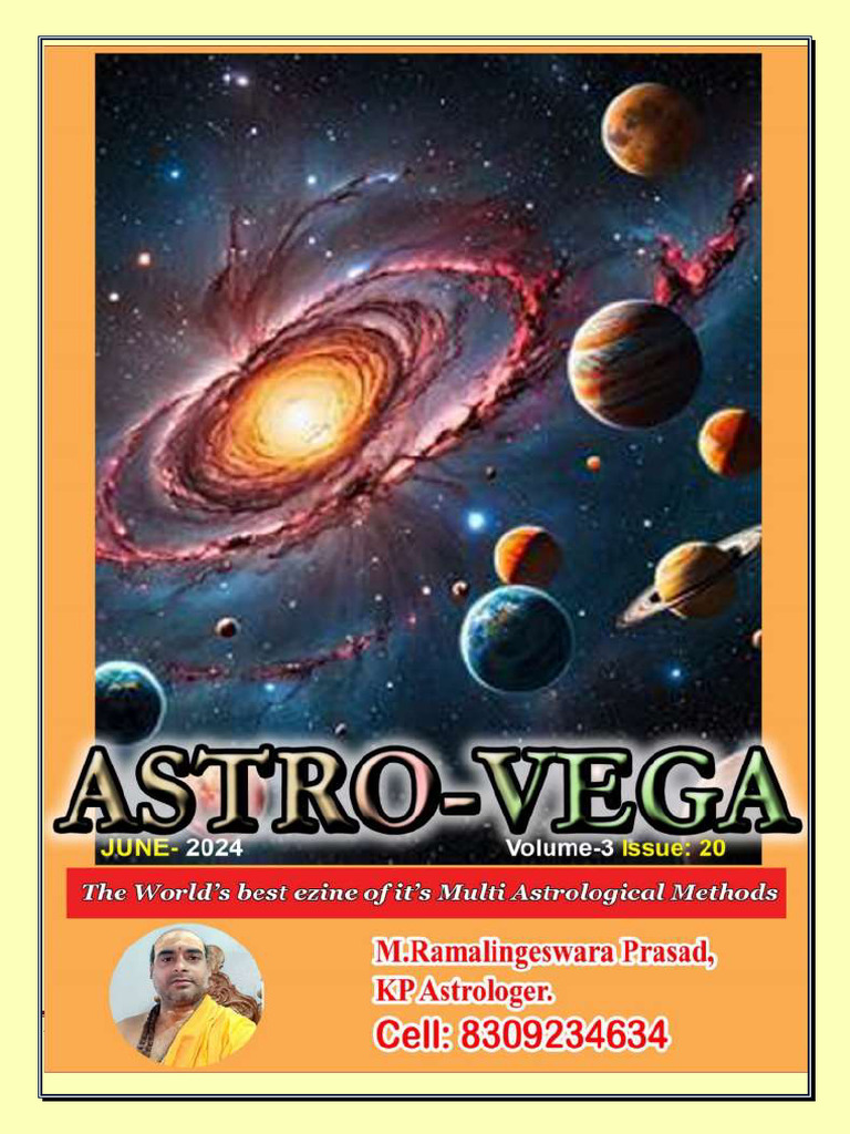 Astrovega JUNE 2024 | PDF | Planets In Astrology | Planets