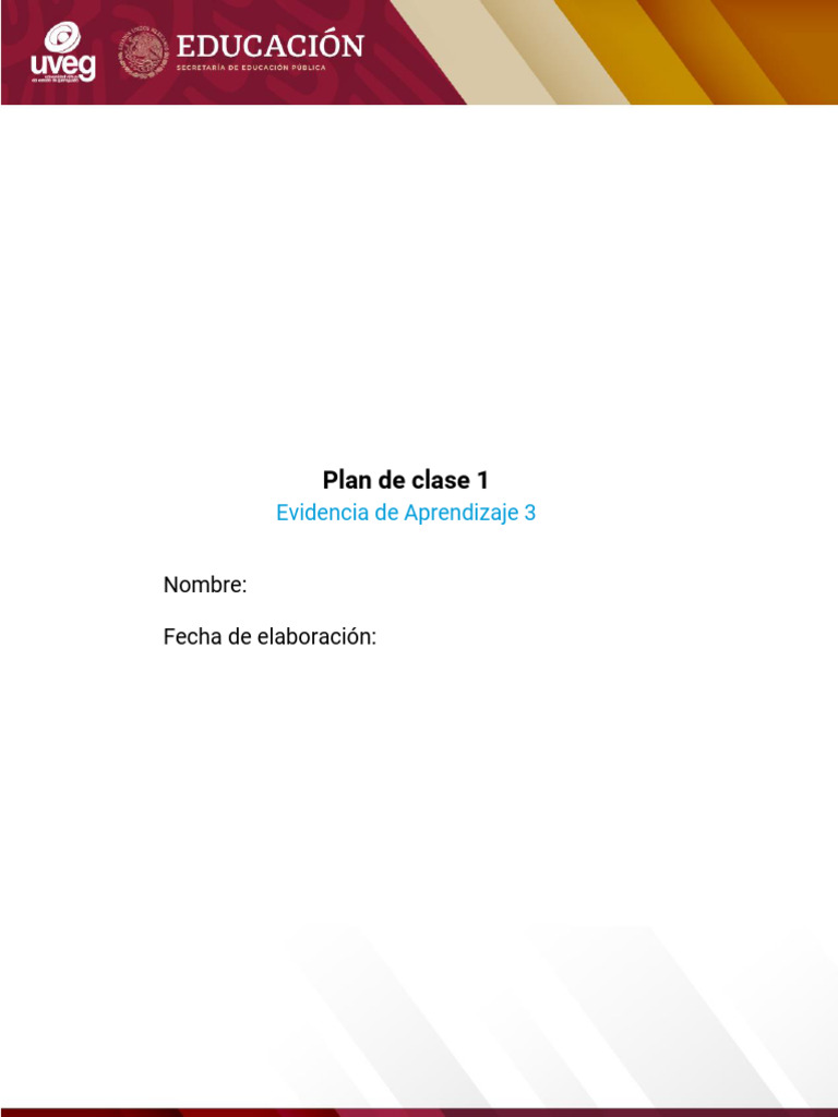 Evidencia De Aprendizaje 3 Pdf Evaluación Aprendizaje