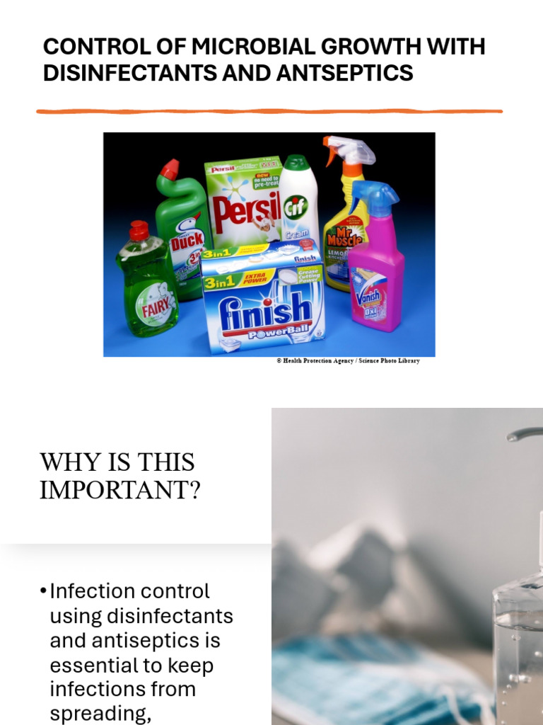 Control-of-Microorganisms | PDF | Disinfectant | Antimicrobial