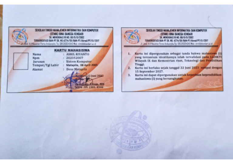 KTM Asril Riyanto | PDF