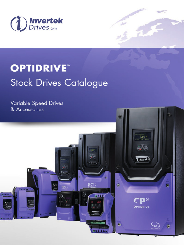 Stock - Drives Inverter - Catalogue - Invertek | PDF | Power Inverter ...