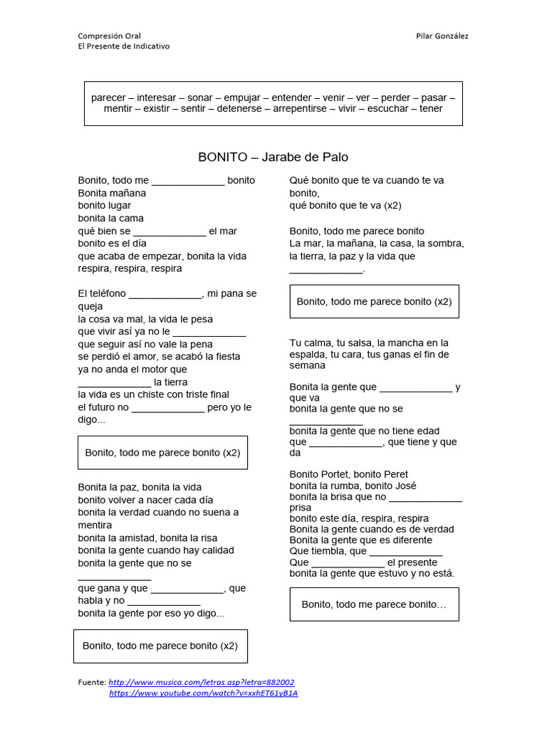 Bonito Jarabe de Palo | PDF