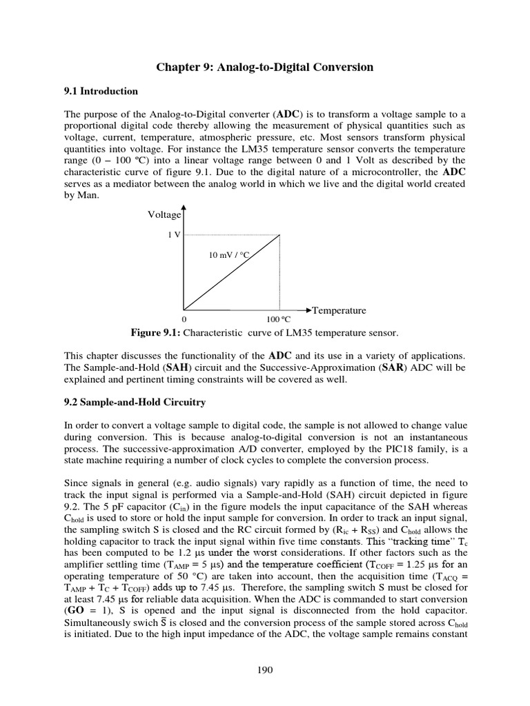 Chapter 9 Micro | Download Free PDF | Analog To Digital Converter | Electrical Engineering