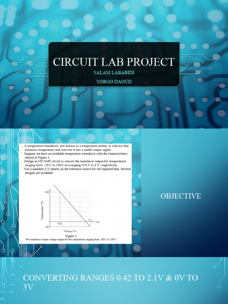 Salam Lababidi Yorgo Daoud Circuit Project | PDF