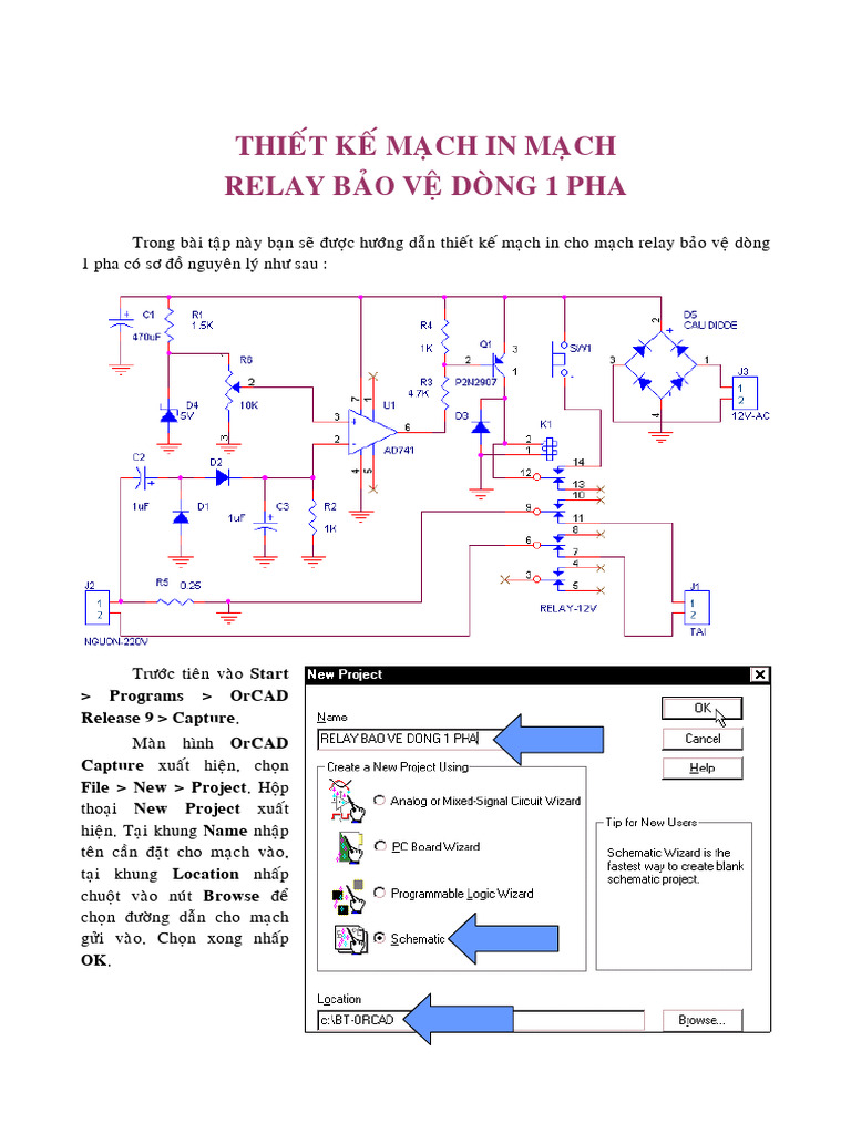 Cad-Cam - 07-BT-03 Mach Relay Bao Ve Dong 1 Pha | PDF