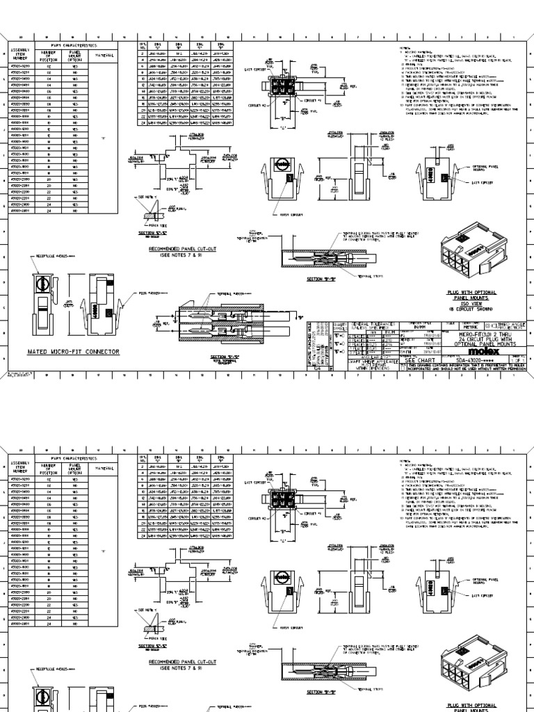 Molex 43020-1000 | PDF
