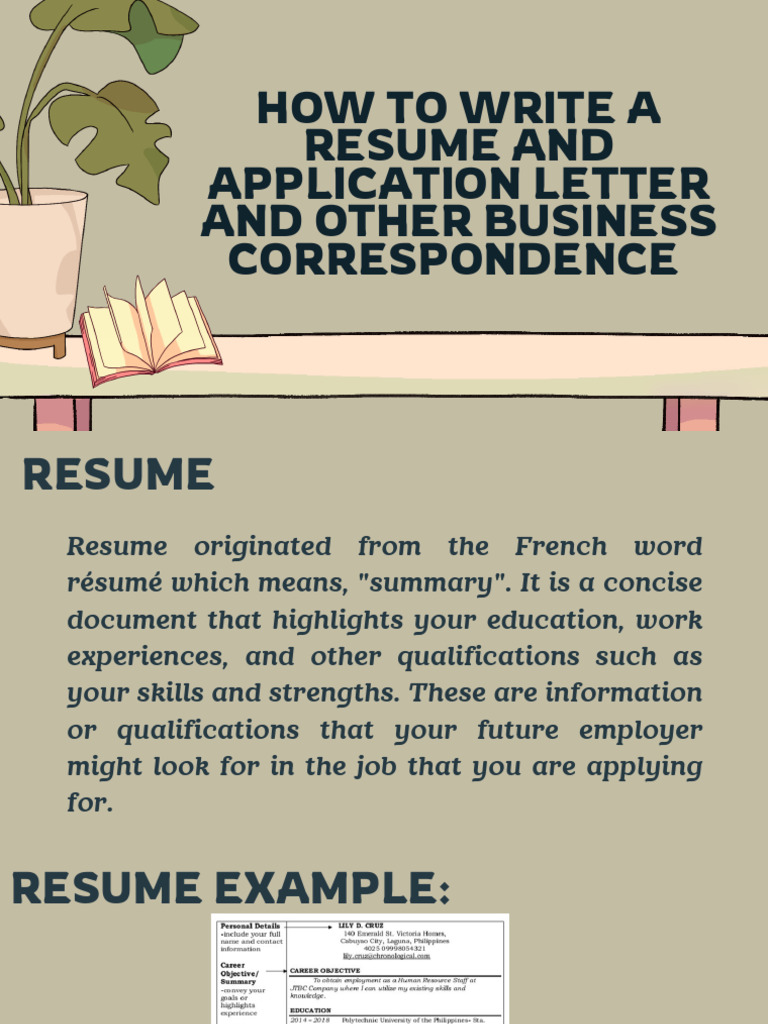 How To Write A Resume | PDF | Résumé