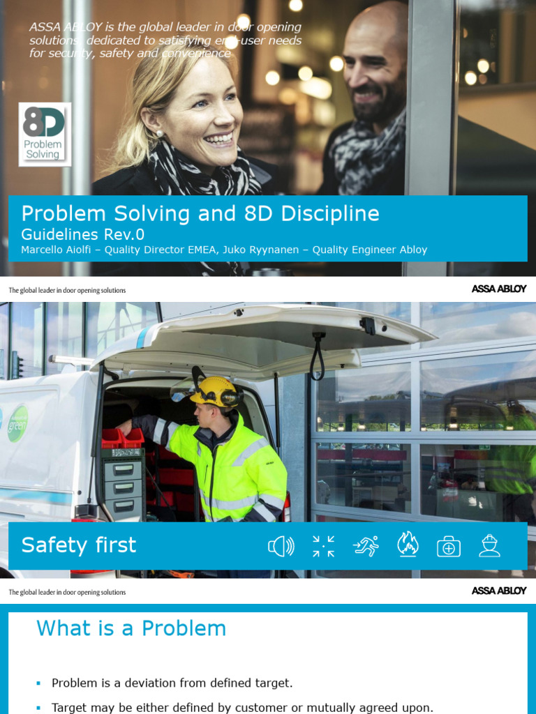 8D Guidelines | PDF