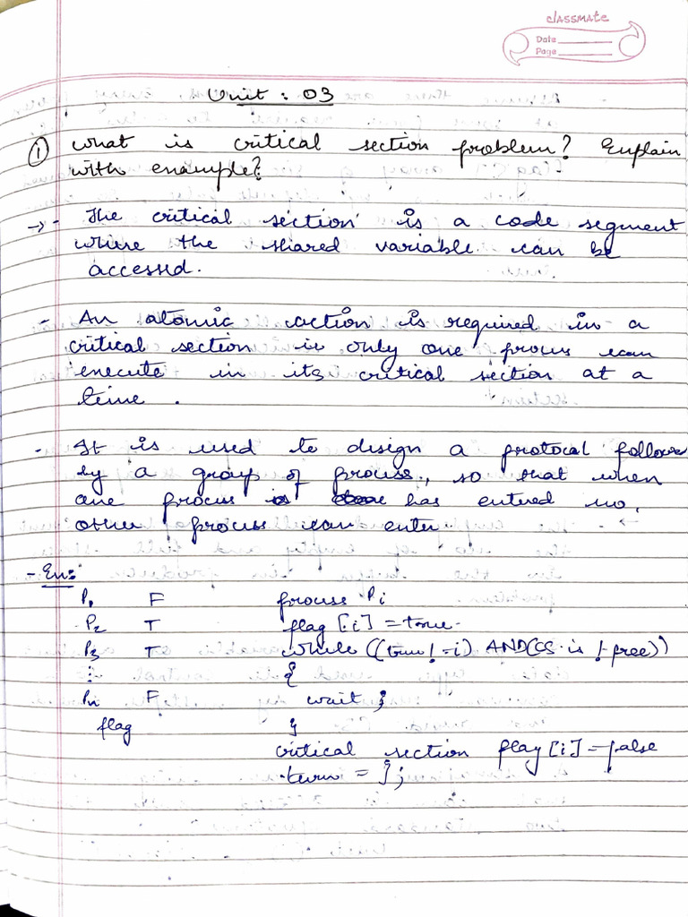 Os Unit 3 | PDF
