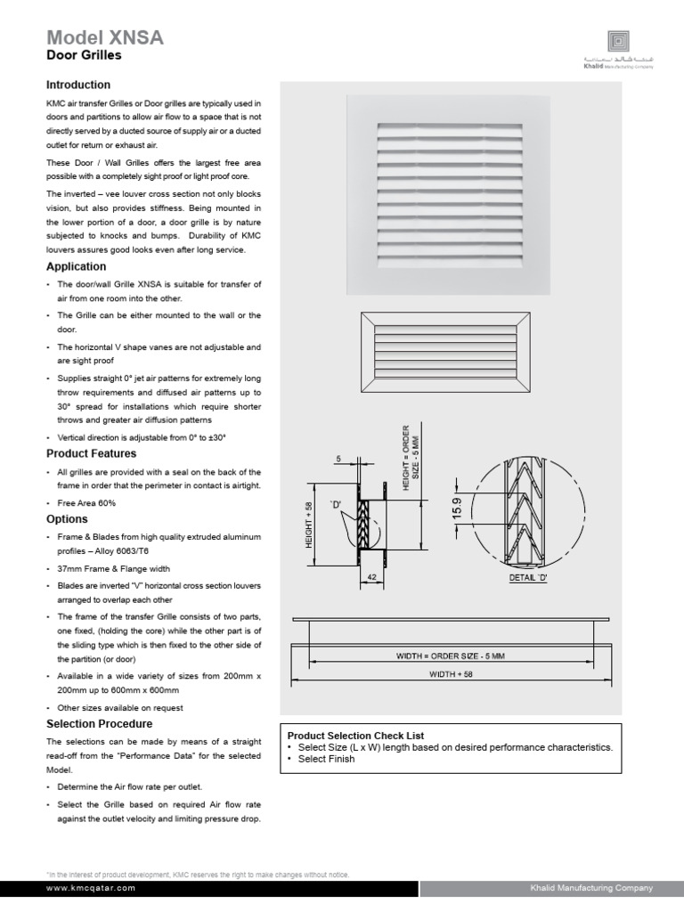 Door Grilles | PDF | Door | Wall