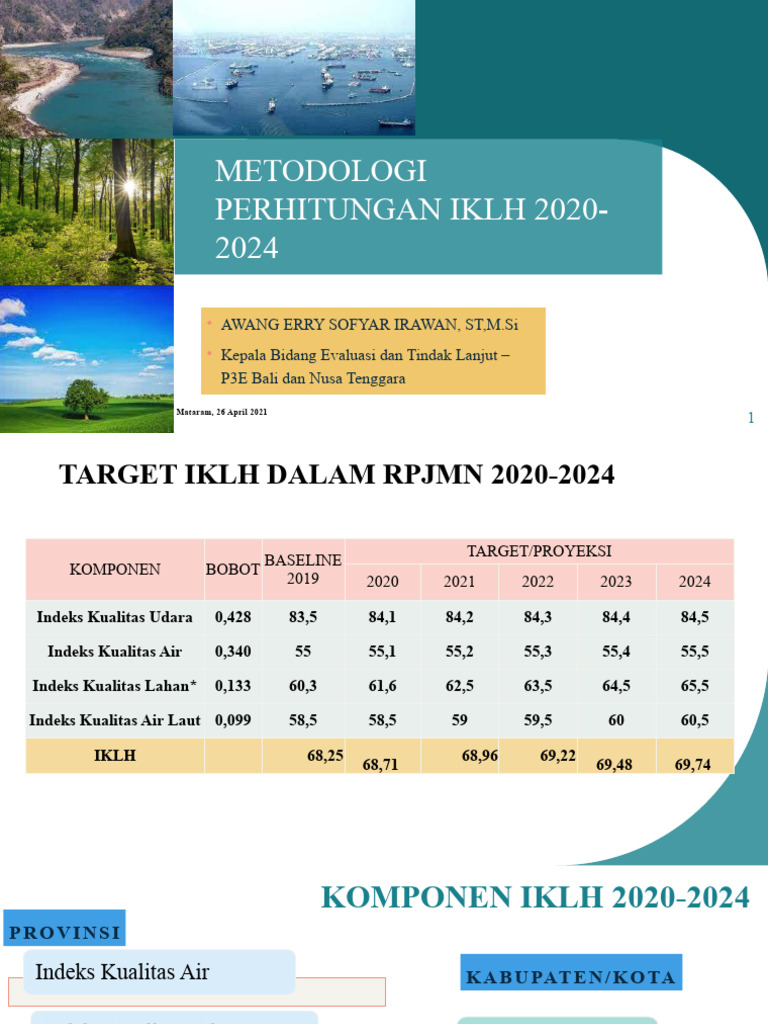 Metodologi Perhitungan Iklh | PDF