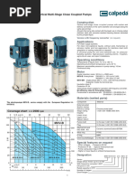 Wilo-Multivert MVI Pump Catalogue | PDF | Pump | Mechanical Engineering