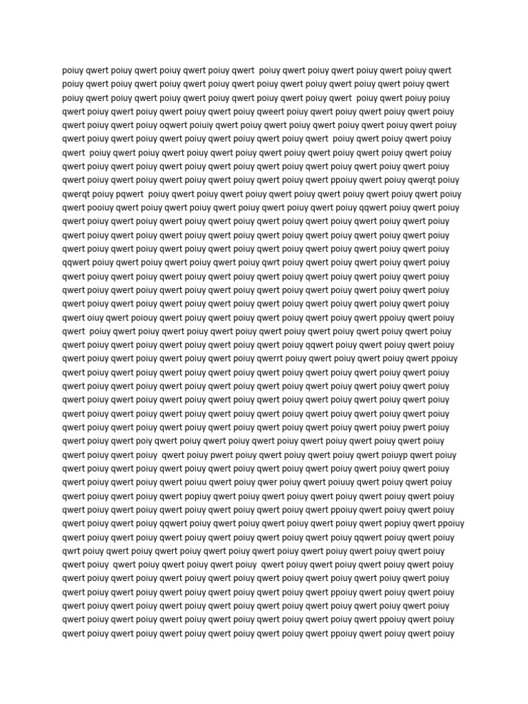 poiuy qwert poiuy qwert poiuy qwert poiuy qwert poiuy qwert poiuy qwert ...