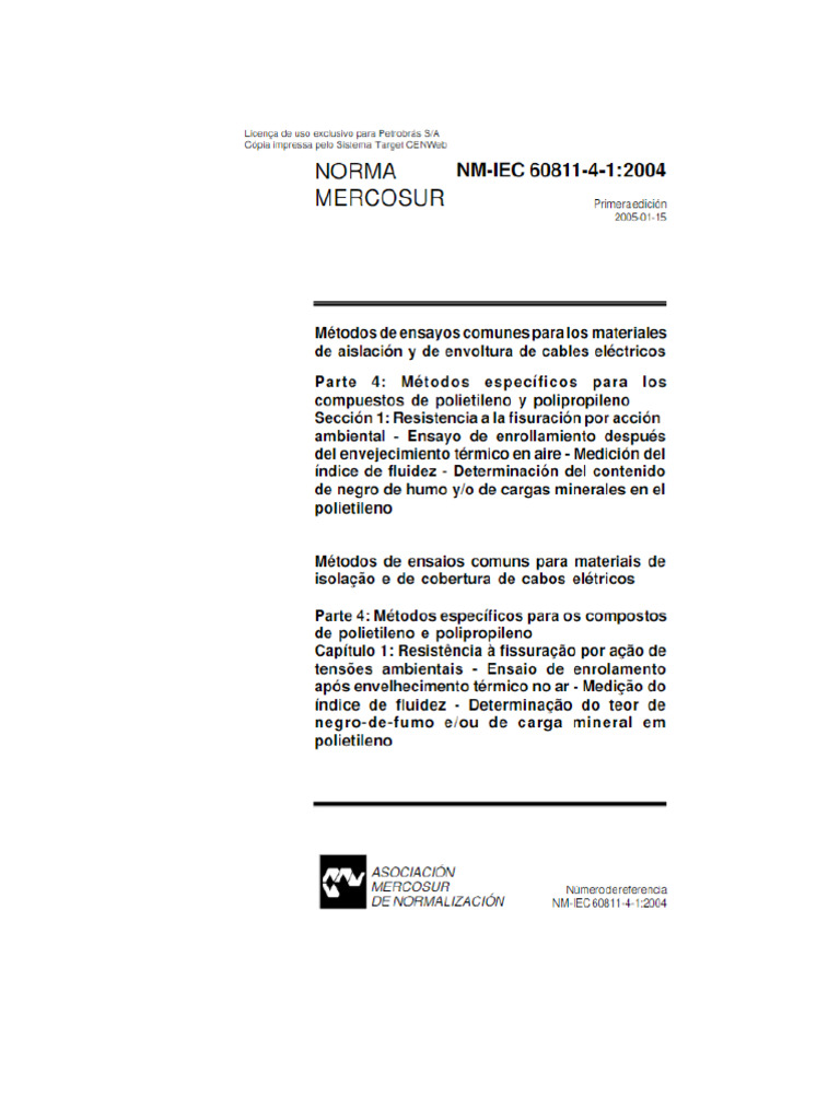 Iec 60811-4-1 | PDF