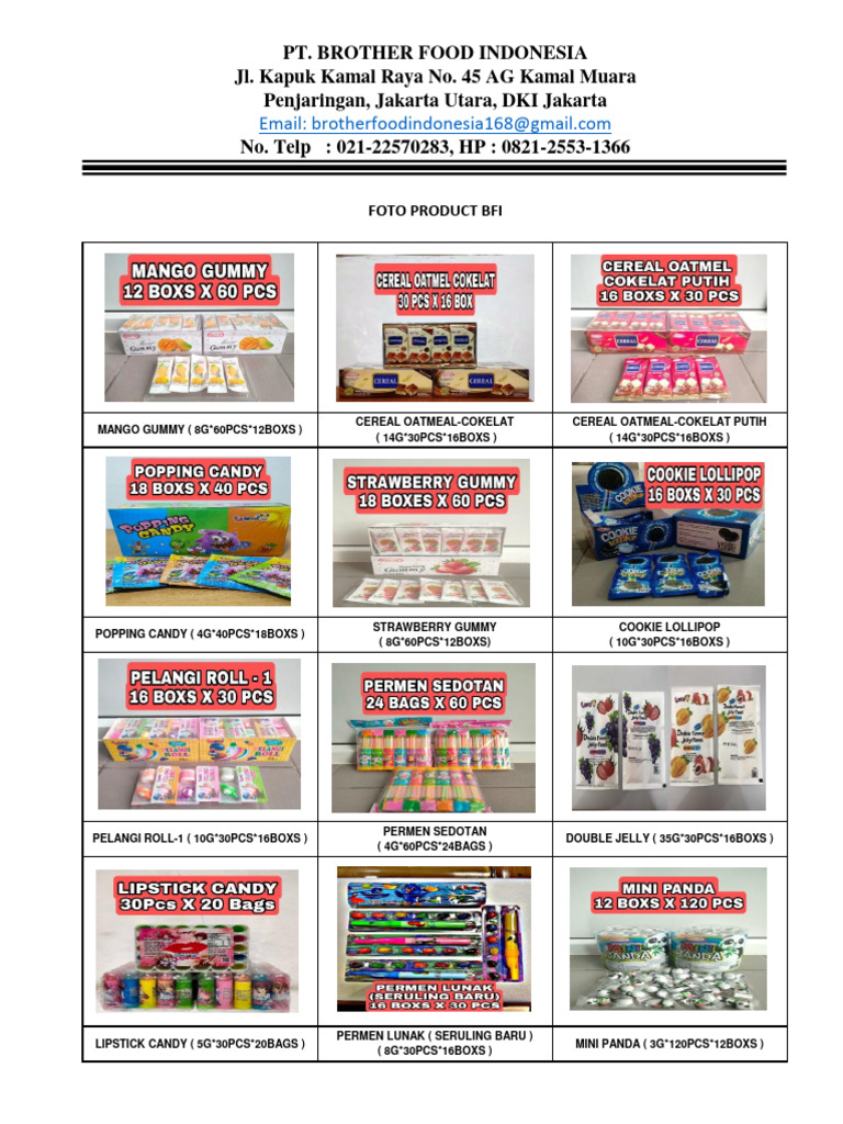 Gambar Product | PDF | Foods | Cuisine