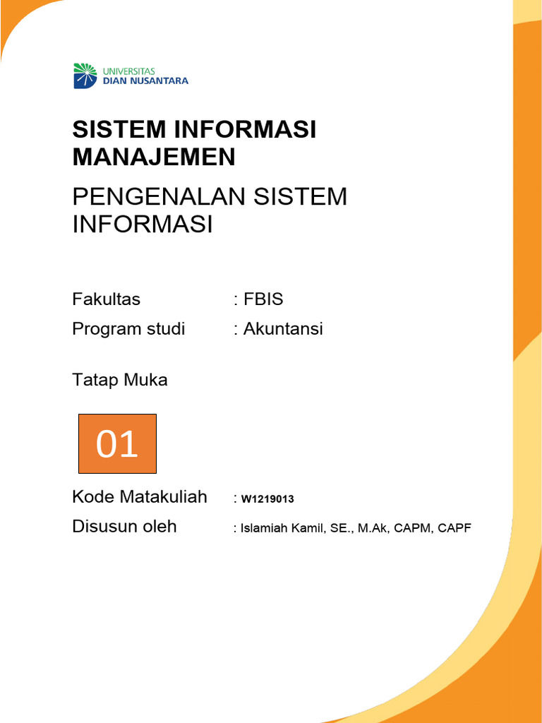 Modul SIM - 1 | PDF