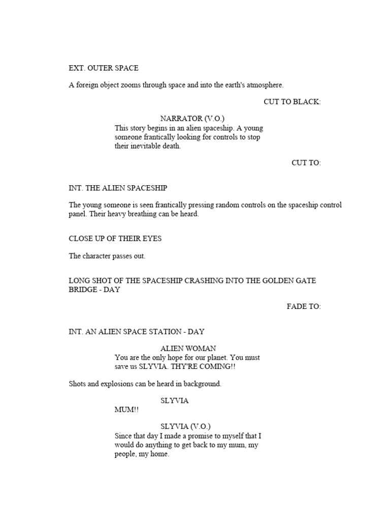 3 page script | PDF