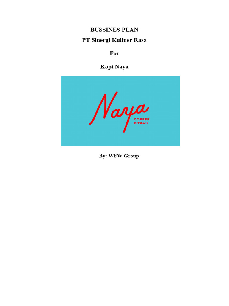Bussines Plan | PDF