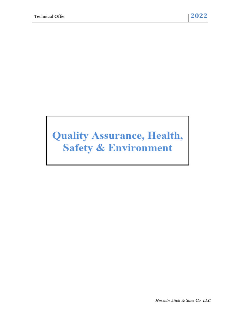 QHSE fORM | PDF | Iso 9000 | Audit