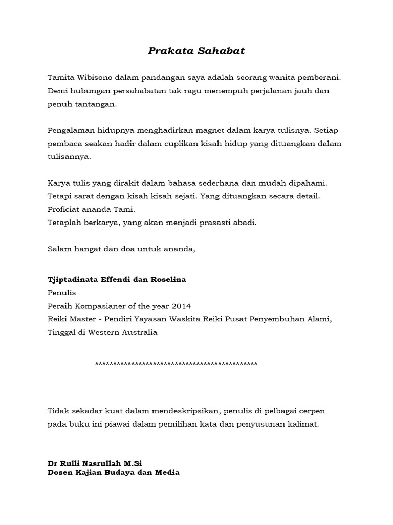 Karya Sastra Tamita: Keberanian dan Budaya | PDF